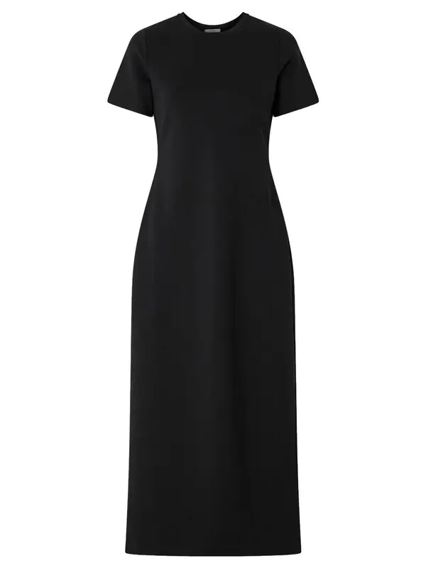 FFORME Alixe Scuba Midi Dress - Black