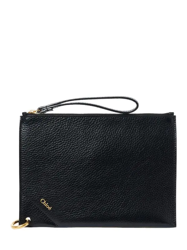 Chloé Spin Zipped Pouch - Black