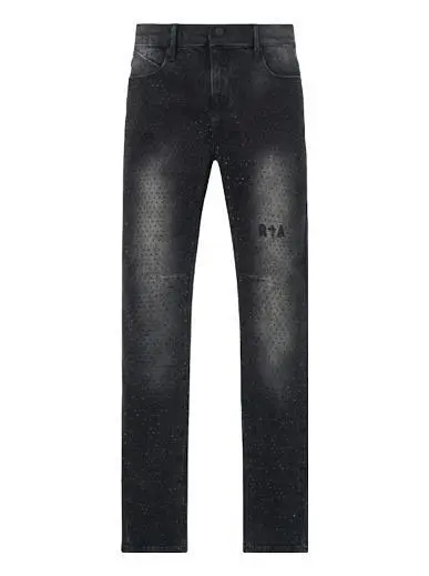 RtA Bryan Skinny Jeans - Inkstone Crystal