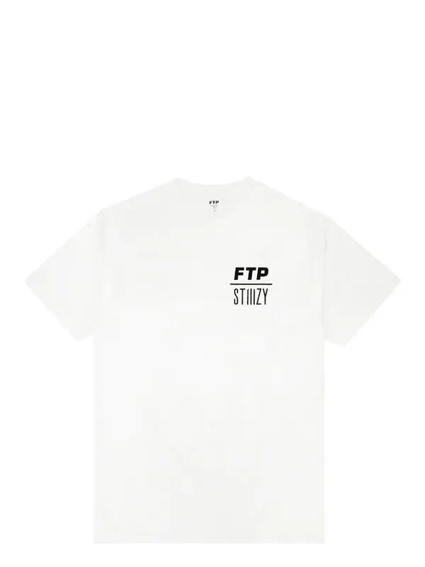 FTP X Stiizy Logo Tee Shirt - White