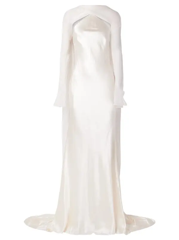 DANIELLE FRANKEL Mari Convertible Gown - Off-white
