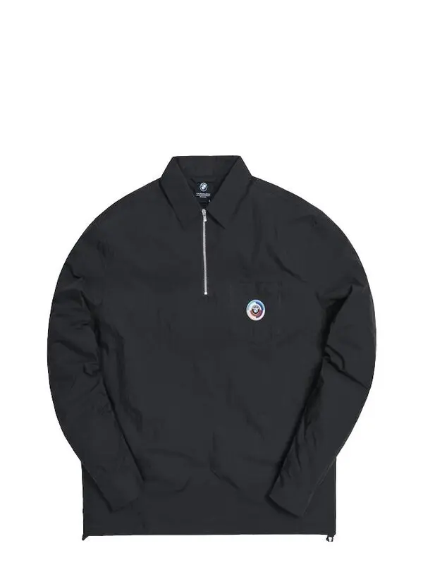 Kith X Bmw Quarter Zip Collared Shirt - Black