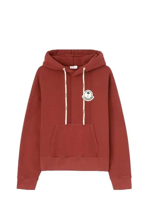 Moncler X Palm Angles Hoodie - Red White