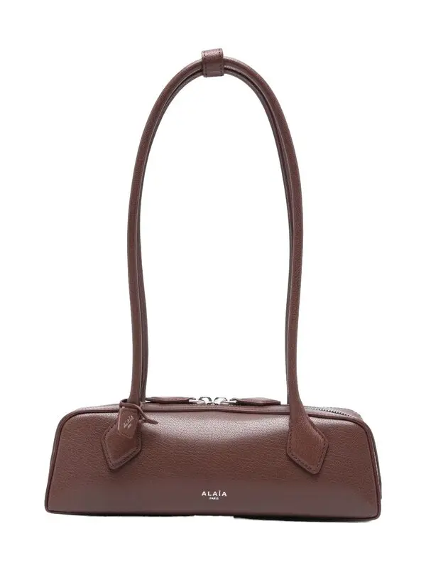 Alaïa Le Teckel Small Leather Shoulder Bag - Brown