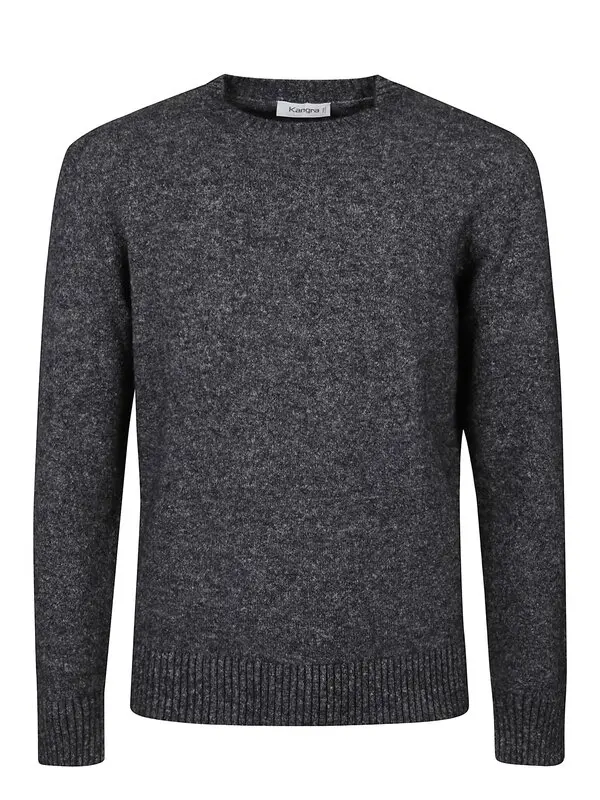 KANGRA Fine Wool Sweater - Black