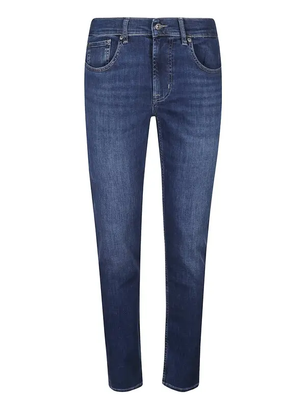 7 For All Mankind Countless Slim Jeans - Blue
