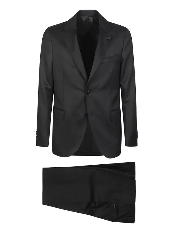 LARDINI Icon Suit - Black