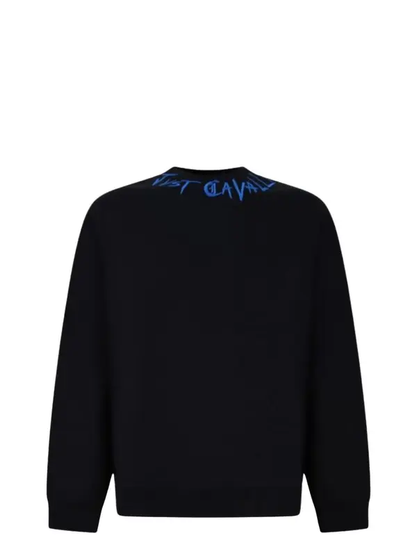 Just Cavalli Printed Sweatshirt - Black