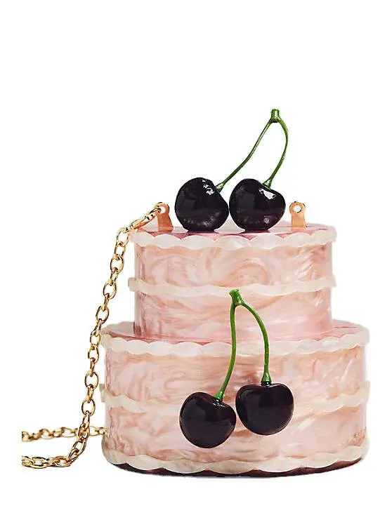 Anthropologie Shaped Icon Clutch - Cake