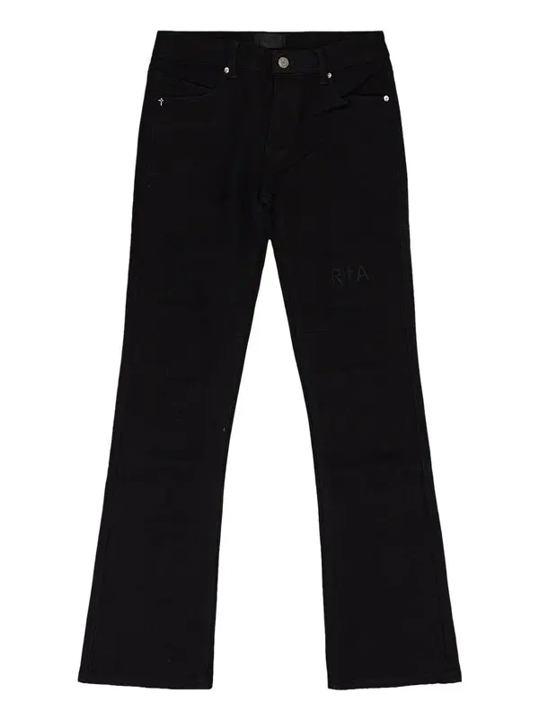 RtA Scratched Jeans - Black