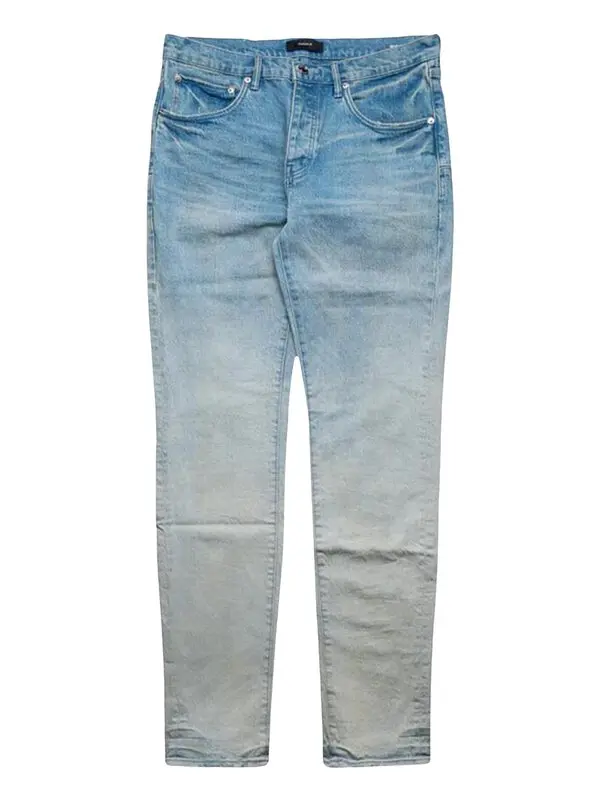 PURPLE BRAND Skinny Rhone Fade Jeans - Blue