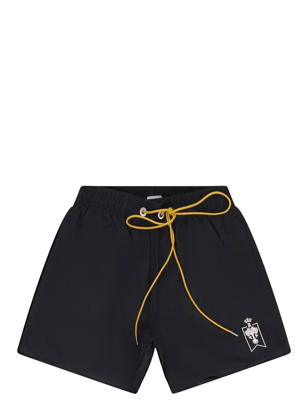 Rhude Crest Swim Shorts - Black