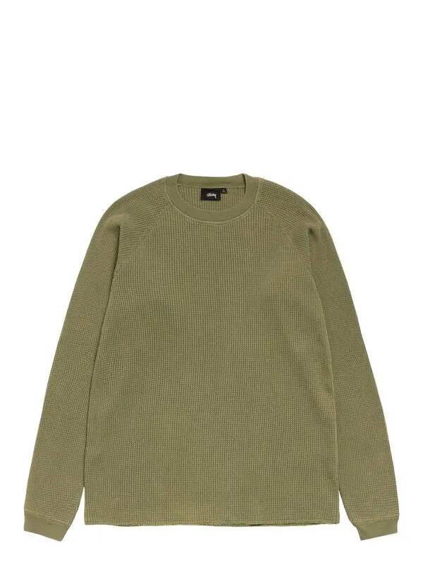 StÜssy Mantra Raglan Thermal - Green
