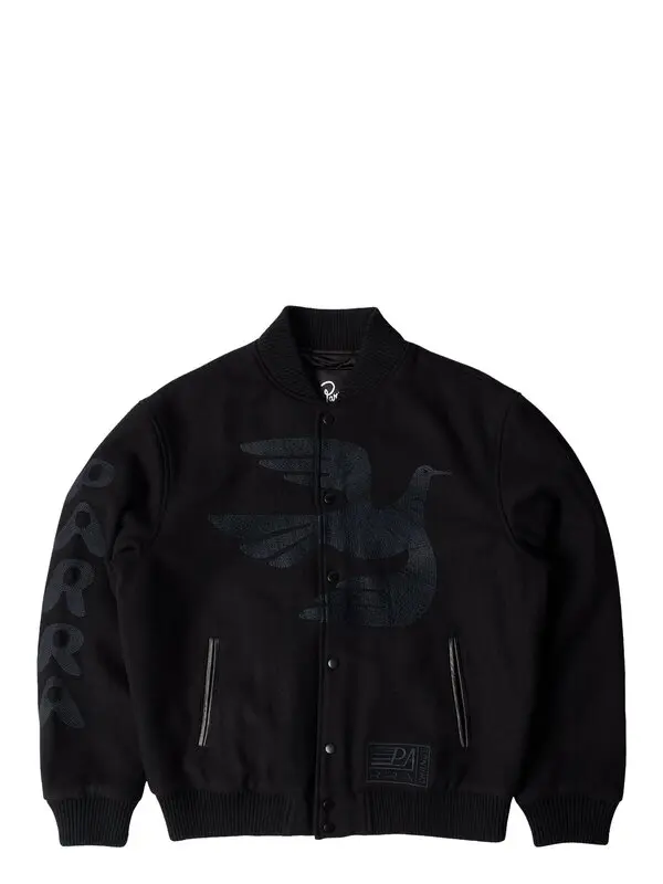 PARRA Varsity Jacket - Black