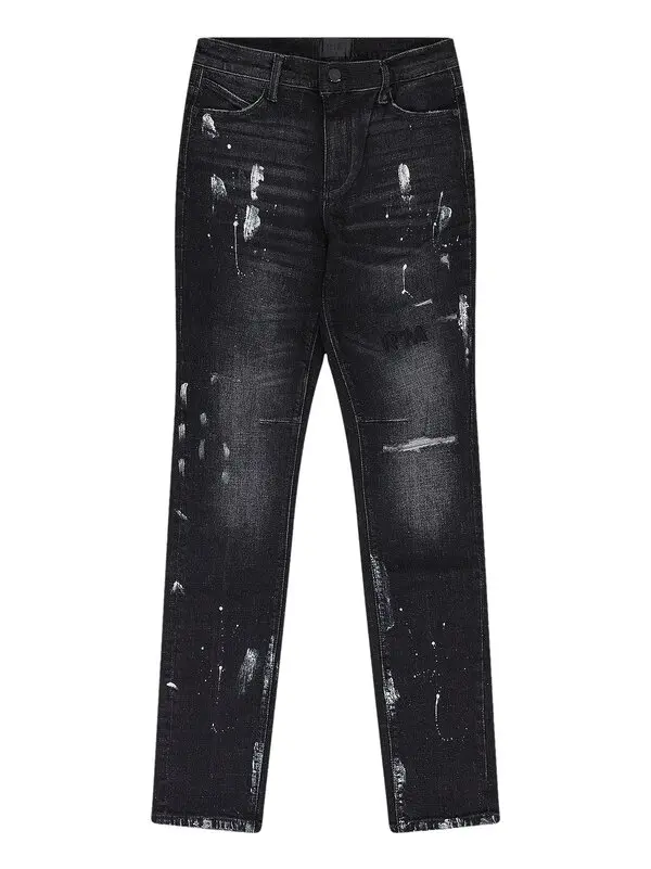 RtA Clayton Distressed Jean - Black