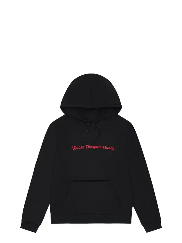 DENIM TEARS Rolling Stones Hoodie - Black