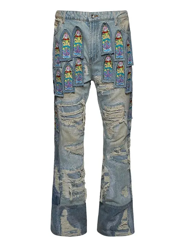 WHO DECIDES WAR BY EV BRAVADO Coliseum Fusion Denim - Blue