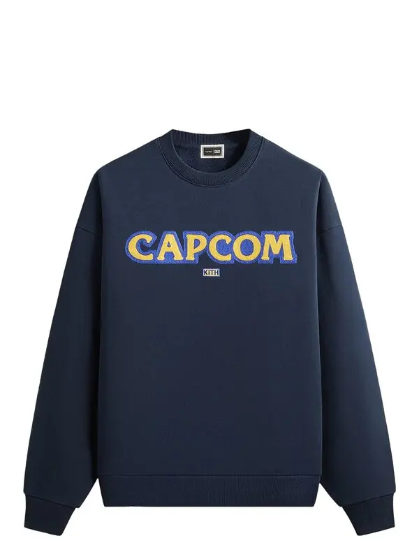 Kith X Capcom Vintage Nelson Crewneck - Black