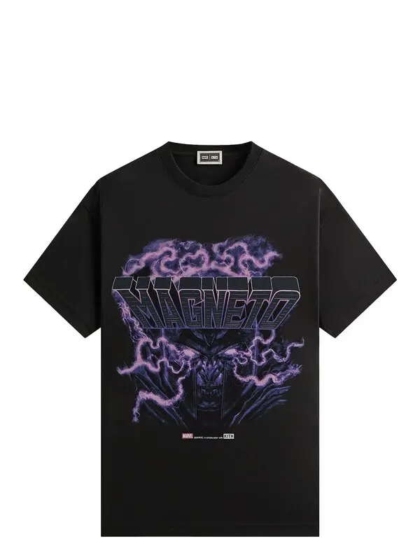 Kith X Marvel Magneto Vintage Tee - Black