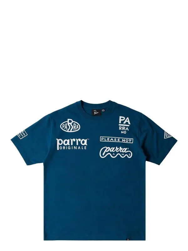 PARRA Media Training T-shirt - Blue