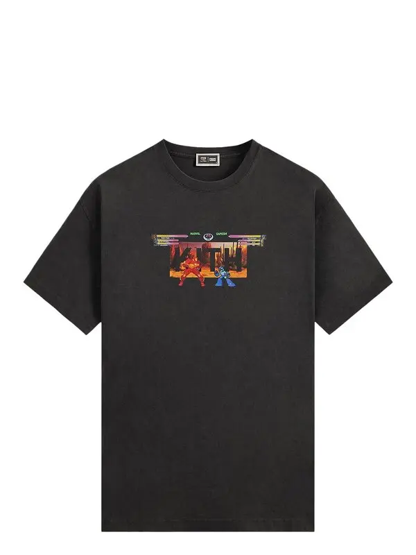 Kith X Marvel Vs. Capcom Desert Tee - Black