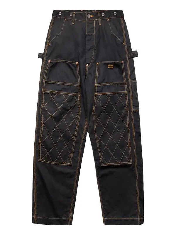 Kapital Light Canvas Lumber Pants - Black