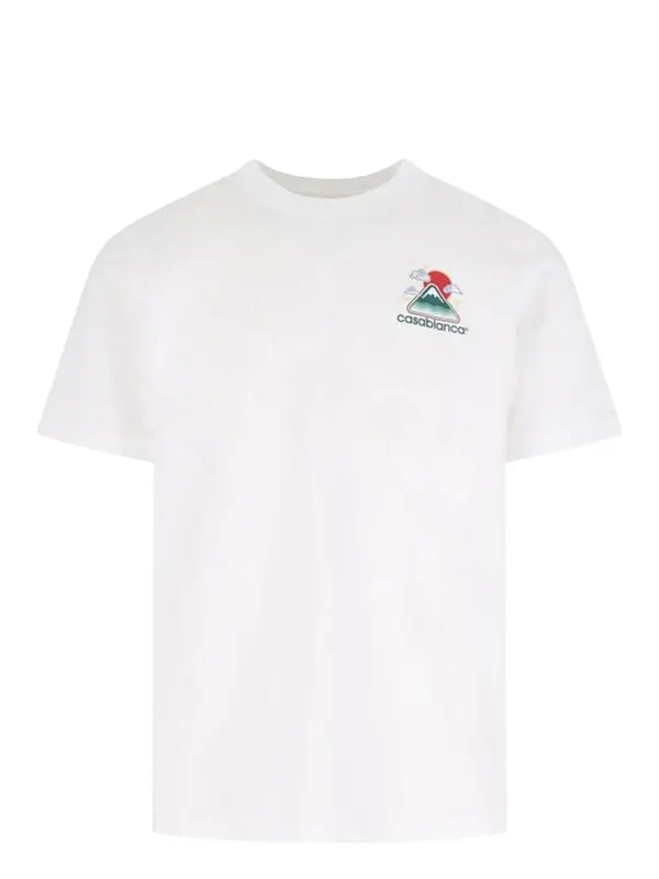 Casablanca Montagne Ondulee T-shirt - White