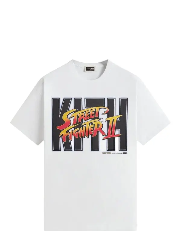 Kith X Capcom Street Fighter Ultra Vintage Tee - White