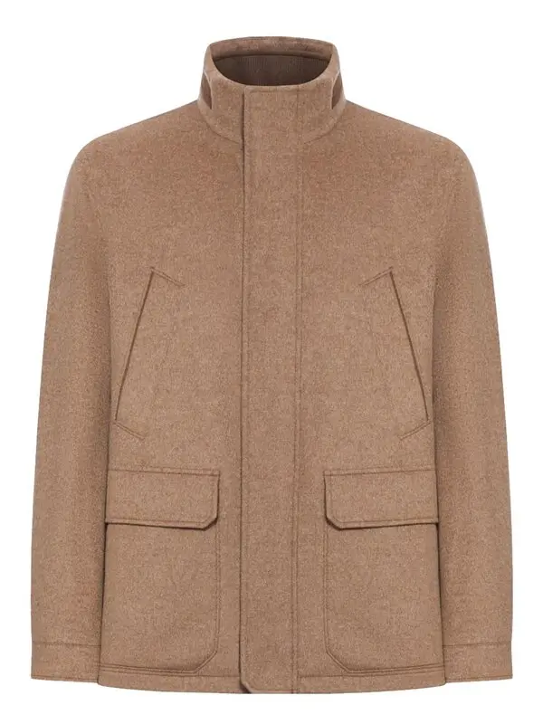 Zegna Coat - Nude