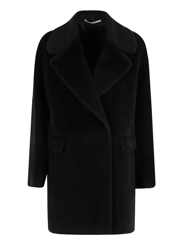 Tagliatore Tailored Coat - Black