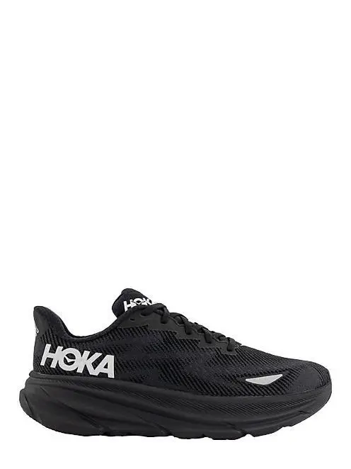 Hoka Clifton 9 Gtx Knitted Trainers - Black Black
