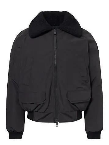 Canada Goose Chilliwack Aviator Padded Woven-down Jacket - Black - Noir