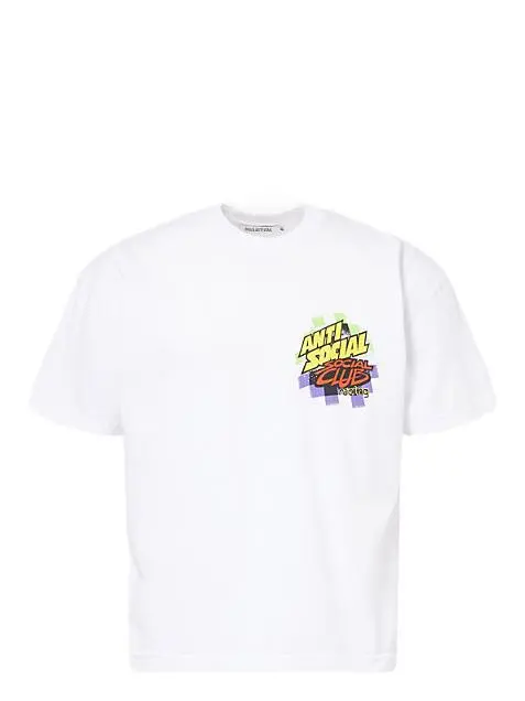 ANTI SOCIAL SOCIAL CLUB Artic Snowmobile Graphic-print Cotton T-shirt - White