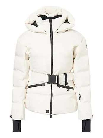 Moncler Tolima Hooded Down Jacket - White
