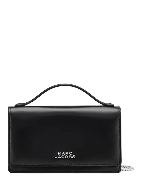 Marc Jacobs The Glam Mirror Mini Crossbody Bag - Black