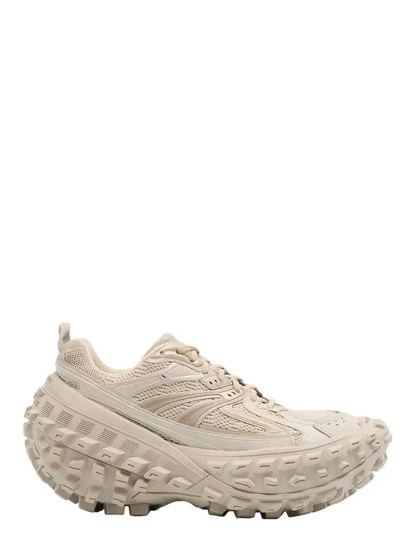 Balenciaga Bouncer Mesh And Rubber Sneakers - 9700 Beige