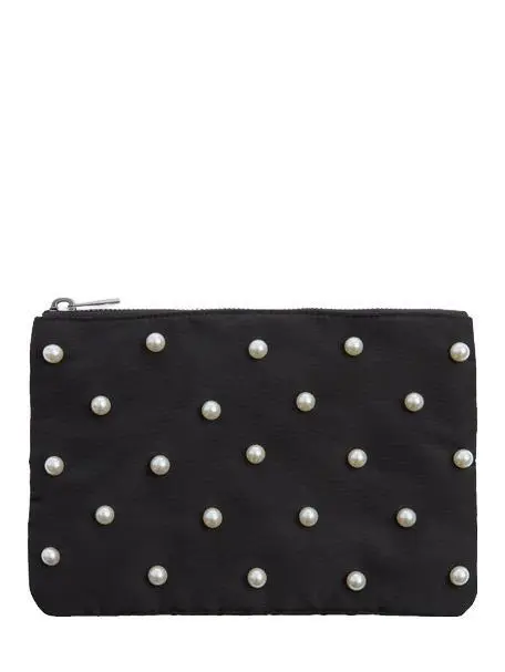 Sea Etta Beaded Bag - Black