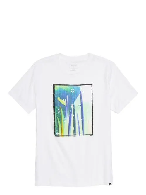Quiksilver Quiver Central Graphic T-shirt - White