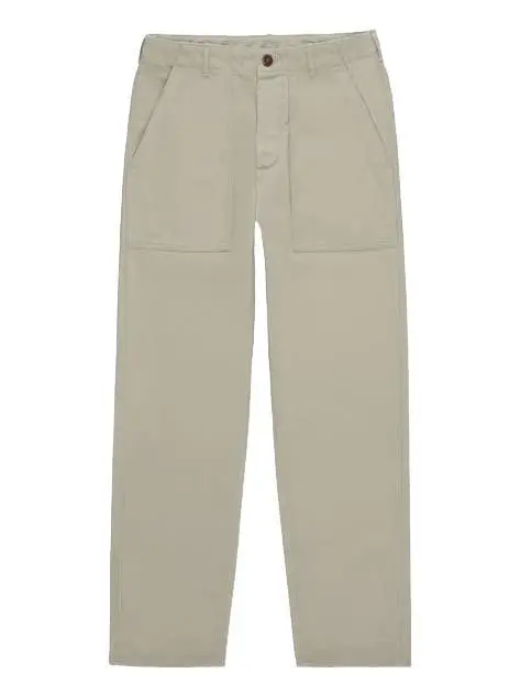 FORTELA Fatigue Bedford Fabric Pocket Trousers - Ice