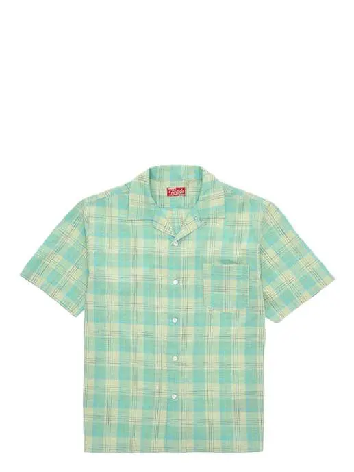 FORTELA Bowling Check Shirt - Sky