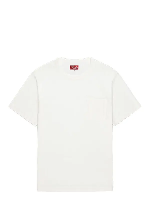 FORTELA Tubejp Cotton Chest Pocket T-shirt - White