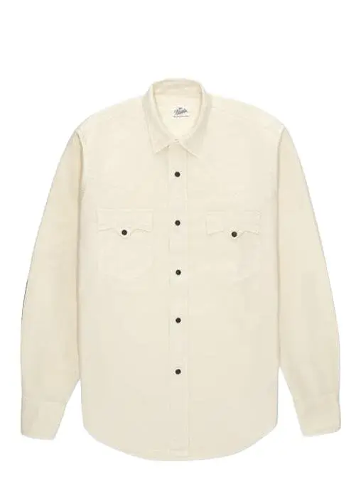 FORTELA Kayace Texan Cotton Shirt - Off White