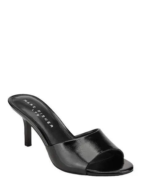 Marc Fisher Finny Slide Sandal - Black