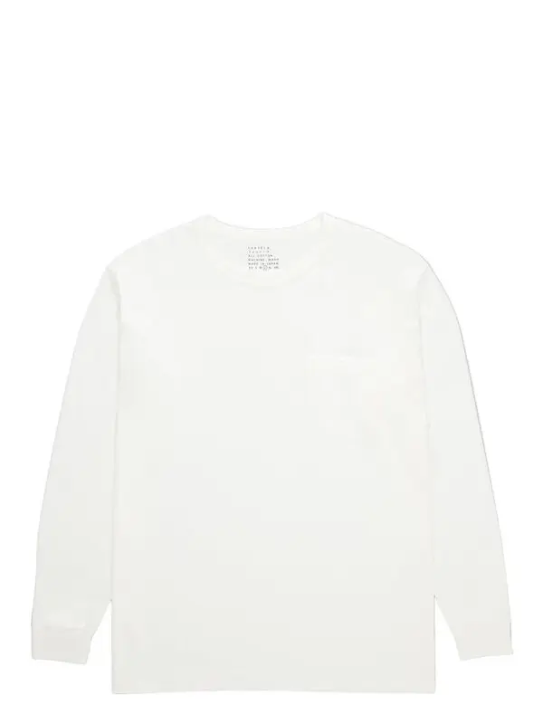 FORTELA Japtl Tubular Long Sleeve T-shirt - White