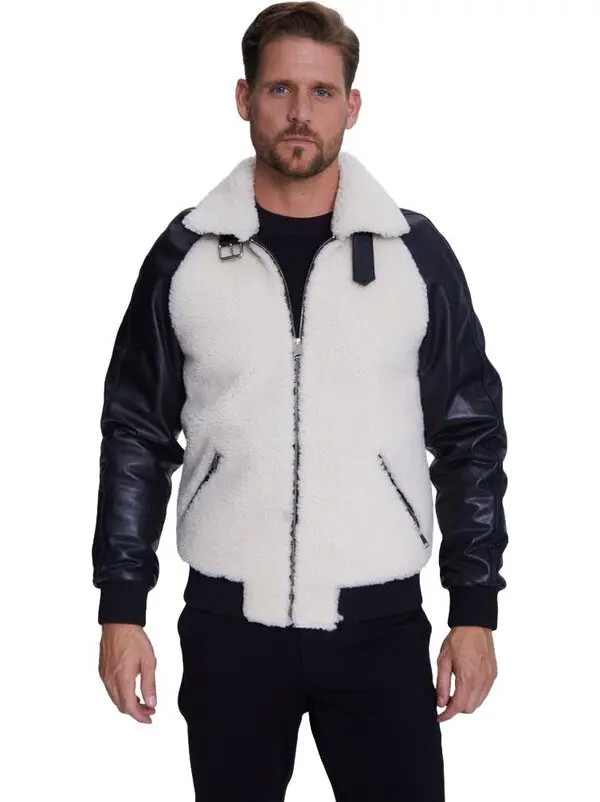 FURNIQ UK Shearling Jacket - Black