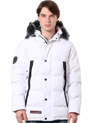 CANADA WEATHER GEAR Heavyweight Parka Jacket - White