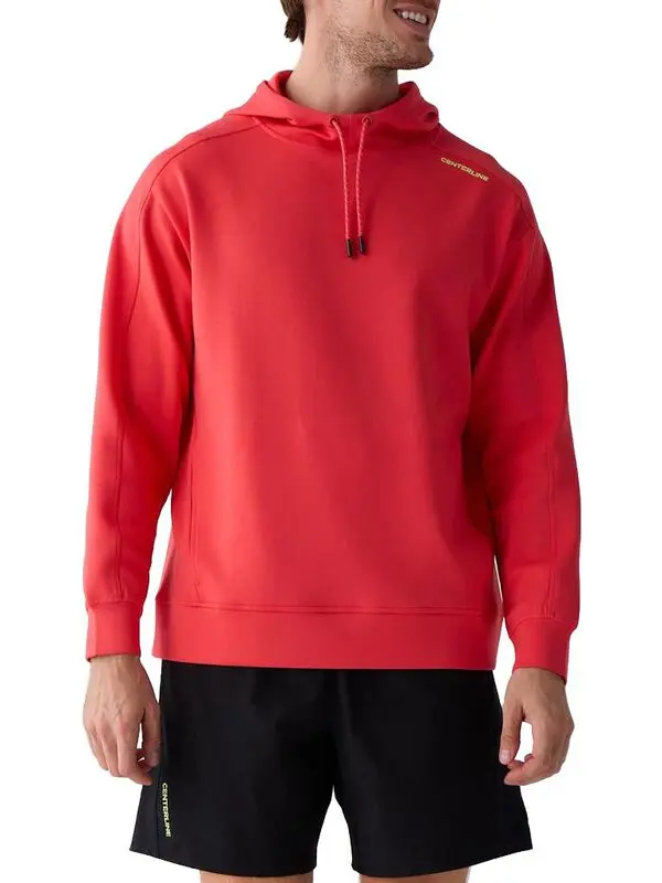 CENTERLINE ATHLETICS Après Hooded Sweatshirt - Sunset Coral