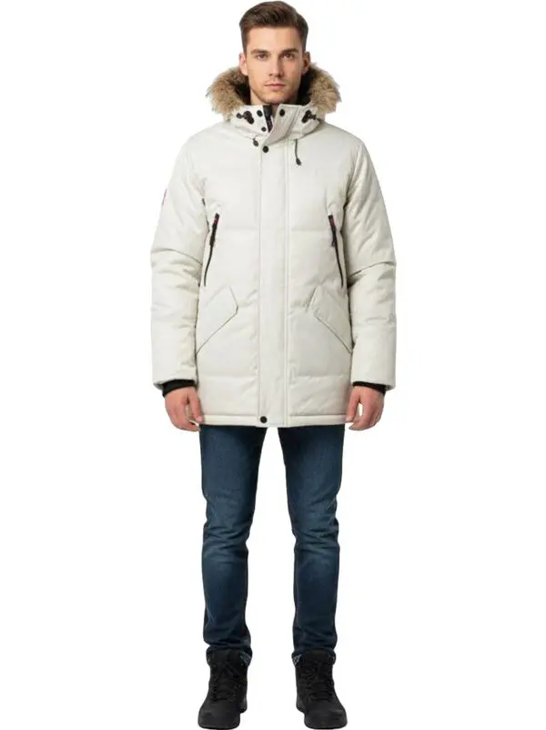 CANADA WEATHER GEAR Arctic Winter Parka - Stone