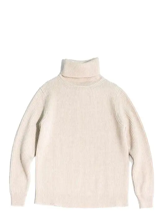 FORTELA Vittorio High Neck Sweater - Off White