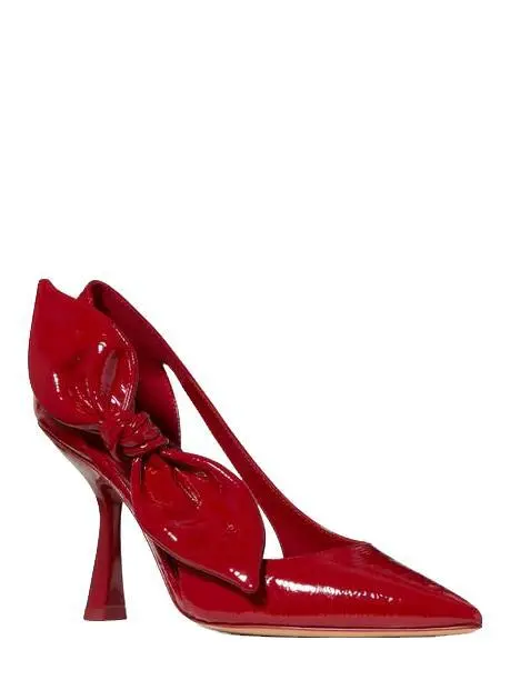 Kate Spade New York Bunnie Pointed Toe Pumps - Dark Scarlet